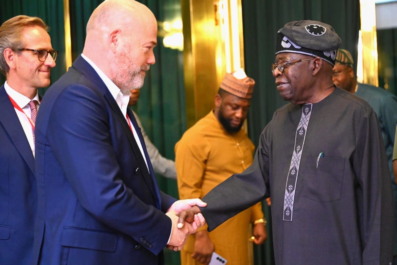 Denmark’s richest man Visits Nigerian President